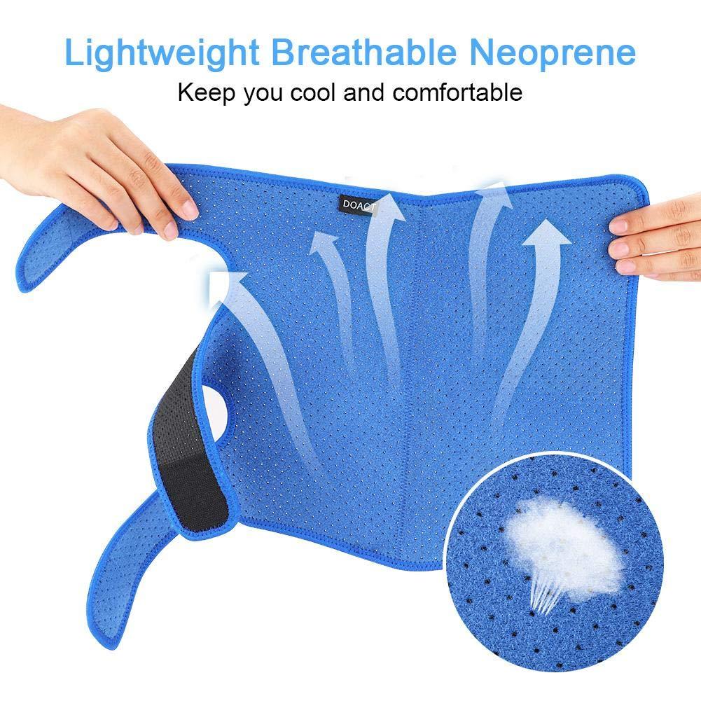 Adjustable Neoprene Calf Support Bandage for Muscle Pain in a Compact ...