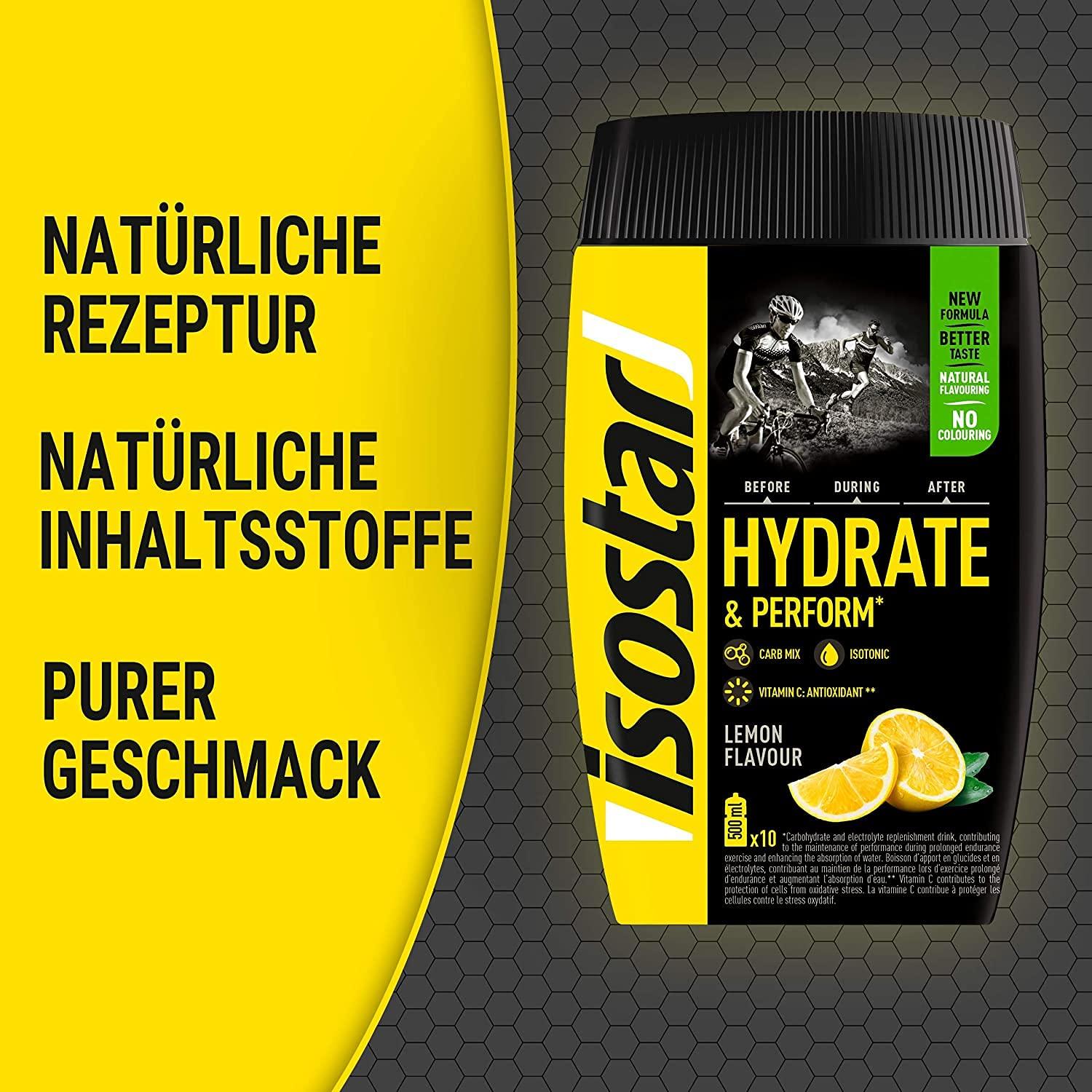 ISOSTAR Hydrate & Perform ISO Drink - 400g Isotonic Beverage Powder ...
