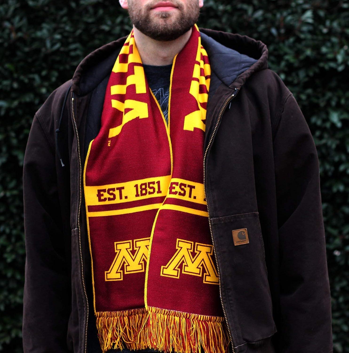 Minnesota Golden Gophers Scarf - University of Minnesota Classic Woven ...