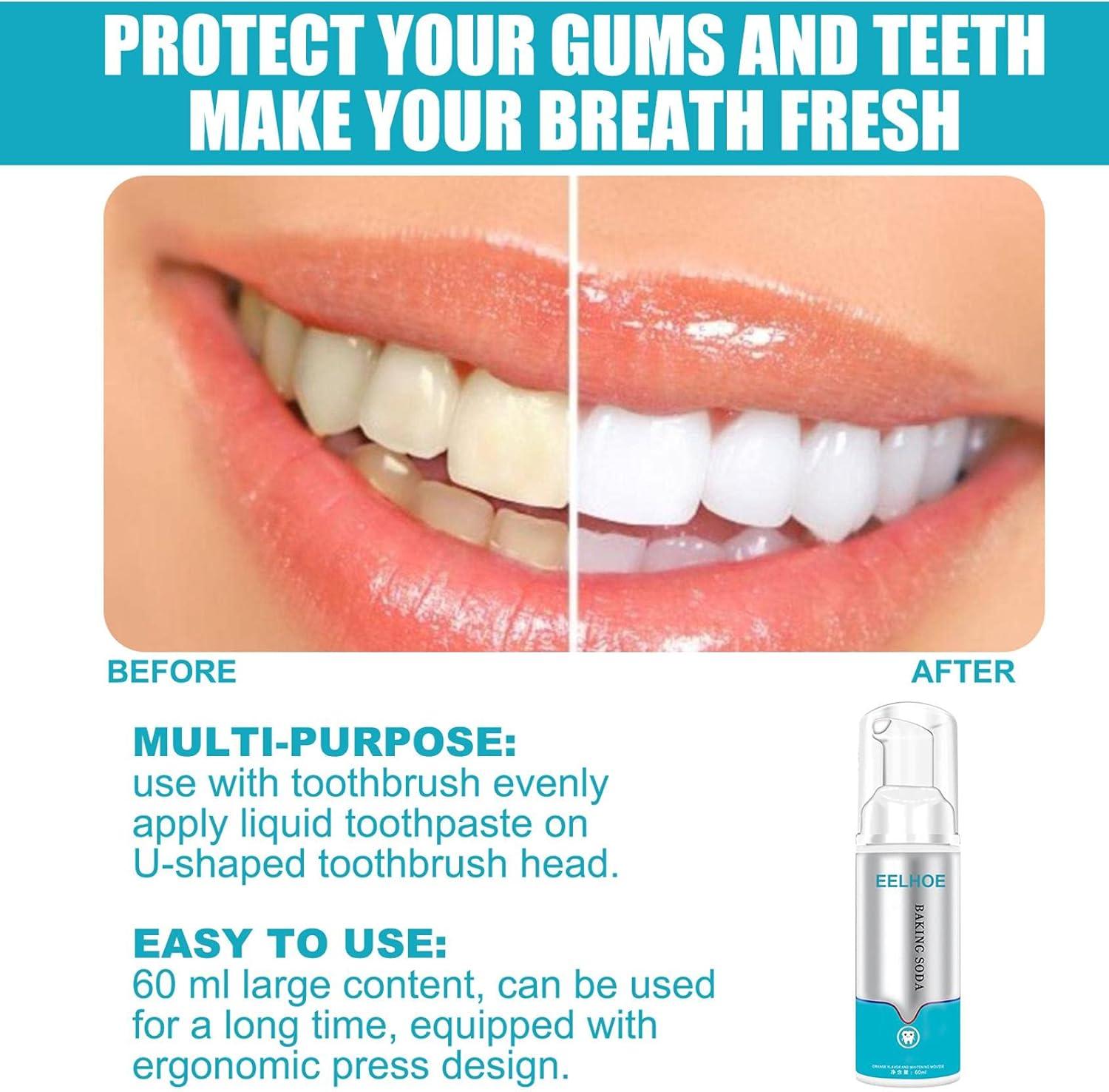 Foam Toothpaste & Deep Cleaning Tooth Creams | Yellow Spot Removal ...