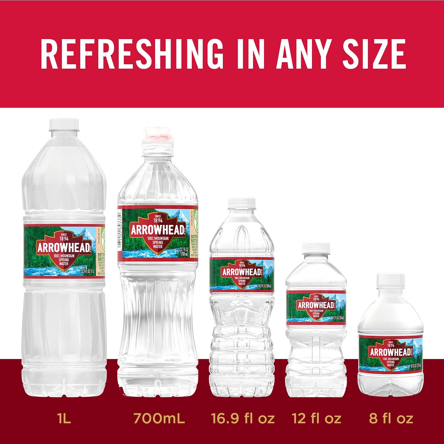 Arrowhead Mountain Spring Water - 1 Gallon Unflavored (128 Fl Oz ...