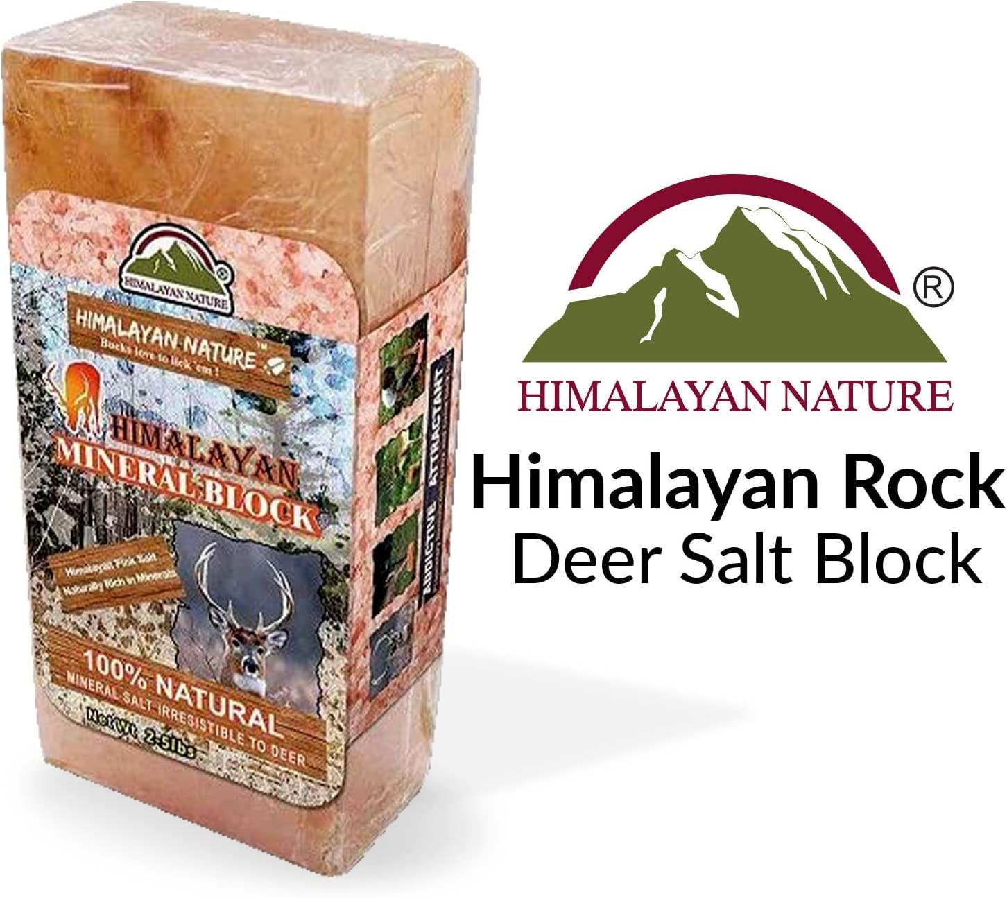 Himalayan Nature Licking Salt for Deer Pack of 2