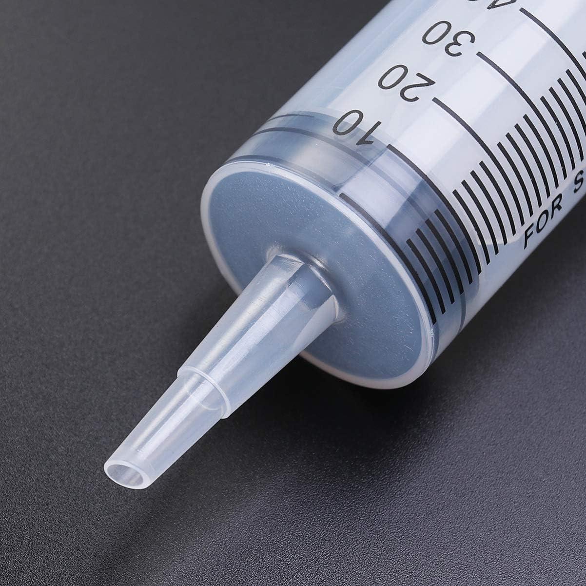 5 Pcs Industrial Plastic Luer Lock Syringes for Feeding Tubes - Home ...