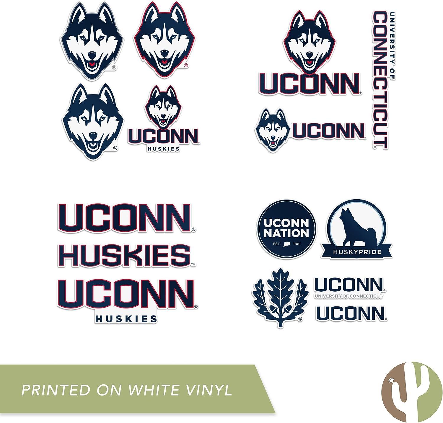 University of Connecticut Huskies UConn Vinyl Decal - Laptop, Water ...