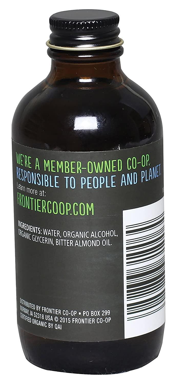 Frontier Organic Almond Extract - 4 oz | Certified Pure Flavoring | Buy ...