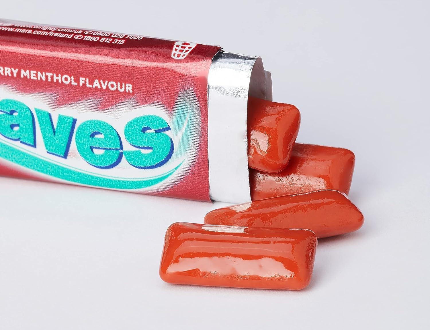 Wrigley's Airwaves Cherry Menthol Chewing Gum (5 Packets) | Buy Now ...