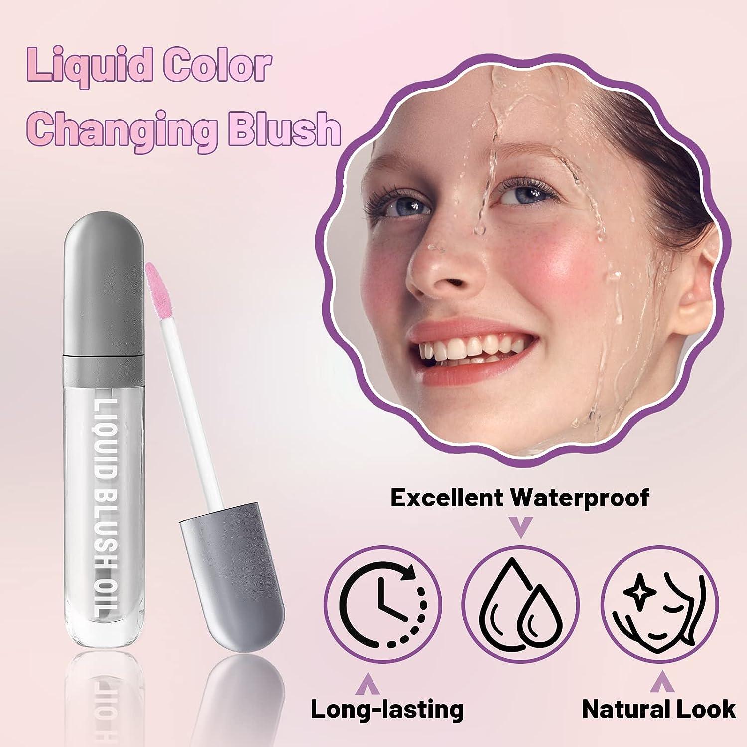 U-Shinein Color Changing Blush Oil Cream - Long Lasting, Waterproof ...