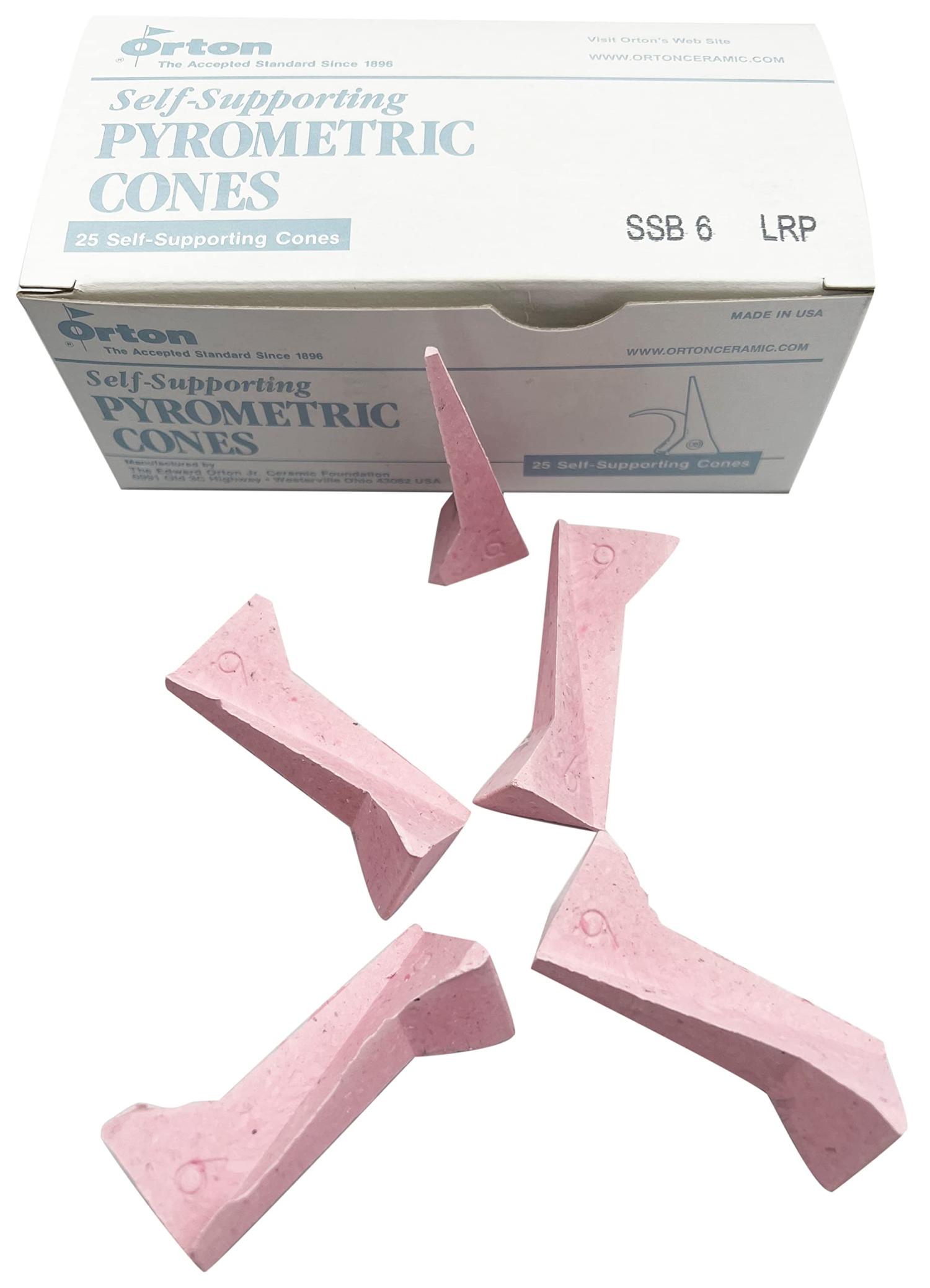 Self-Supporting Pyrometric Cones for Accurate Firings in Industrial ...