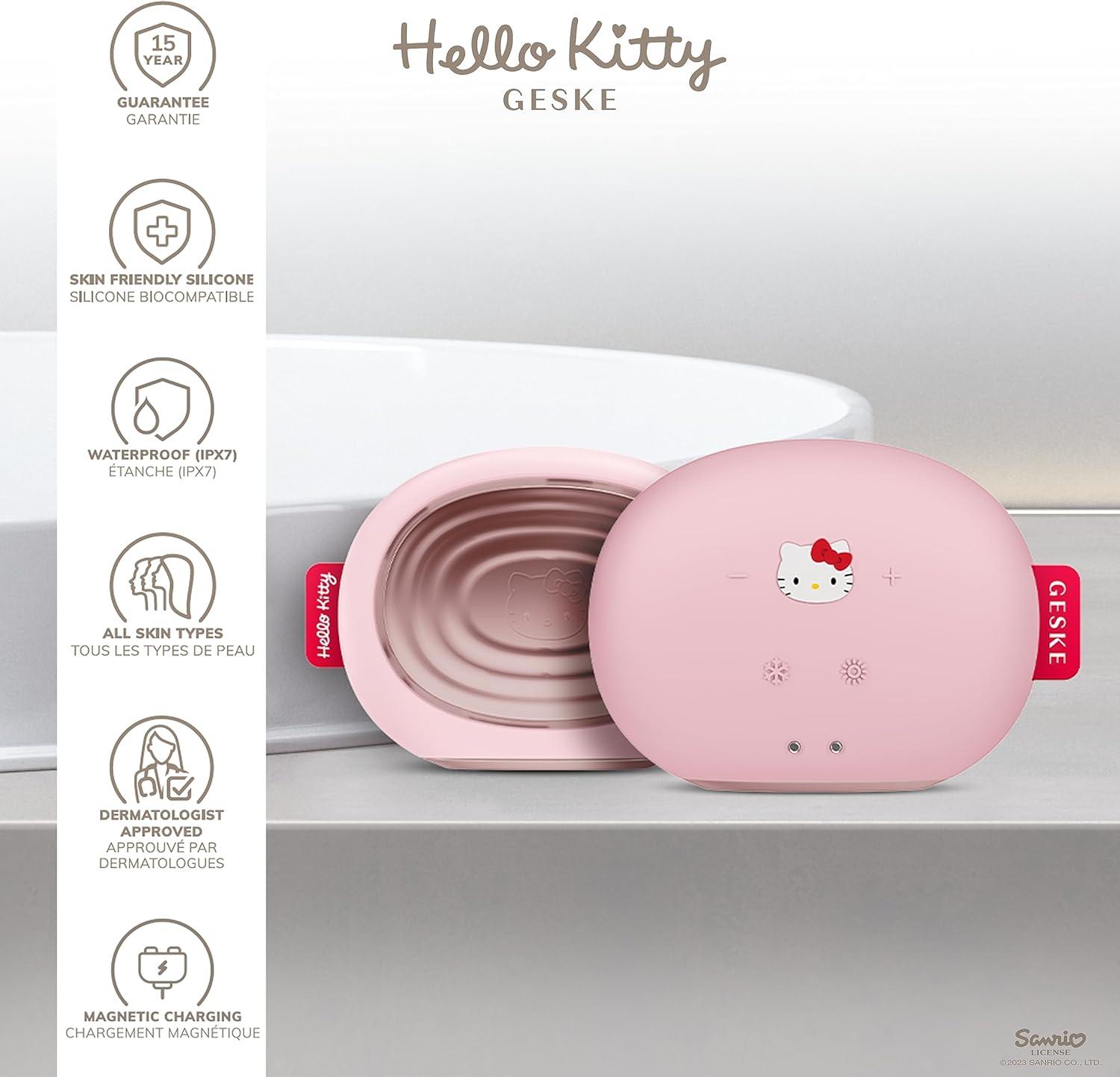 Geske x Hello Kitty Sonic Warm & Cool Mask | 8-in-1 LED Beauty Device ...