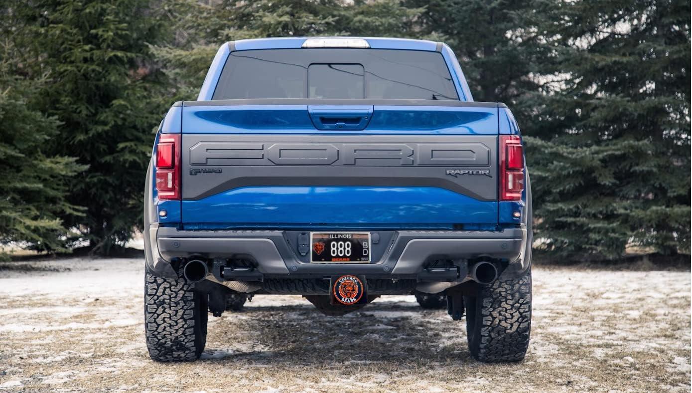 Chicago Bears NFL Black Metal Hitch Cover by FANMATS | Easy ...