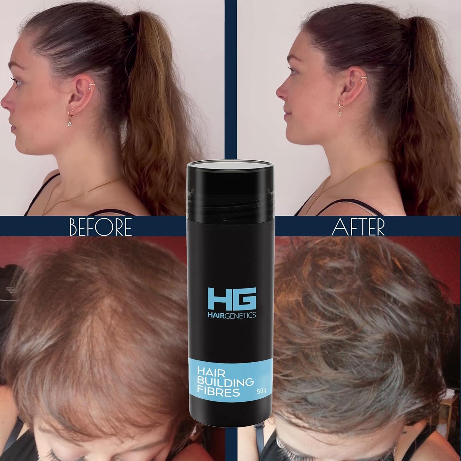 Hair Genetics Keratin Hair Building Fibres - Medium Brown | Buy Now ...