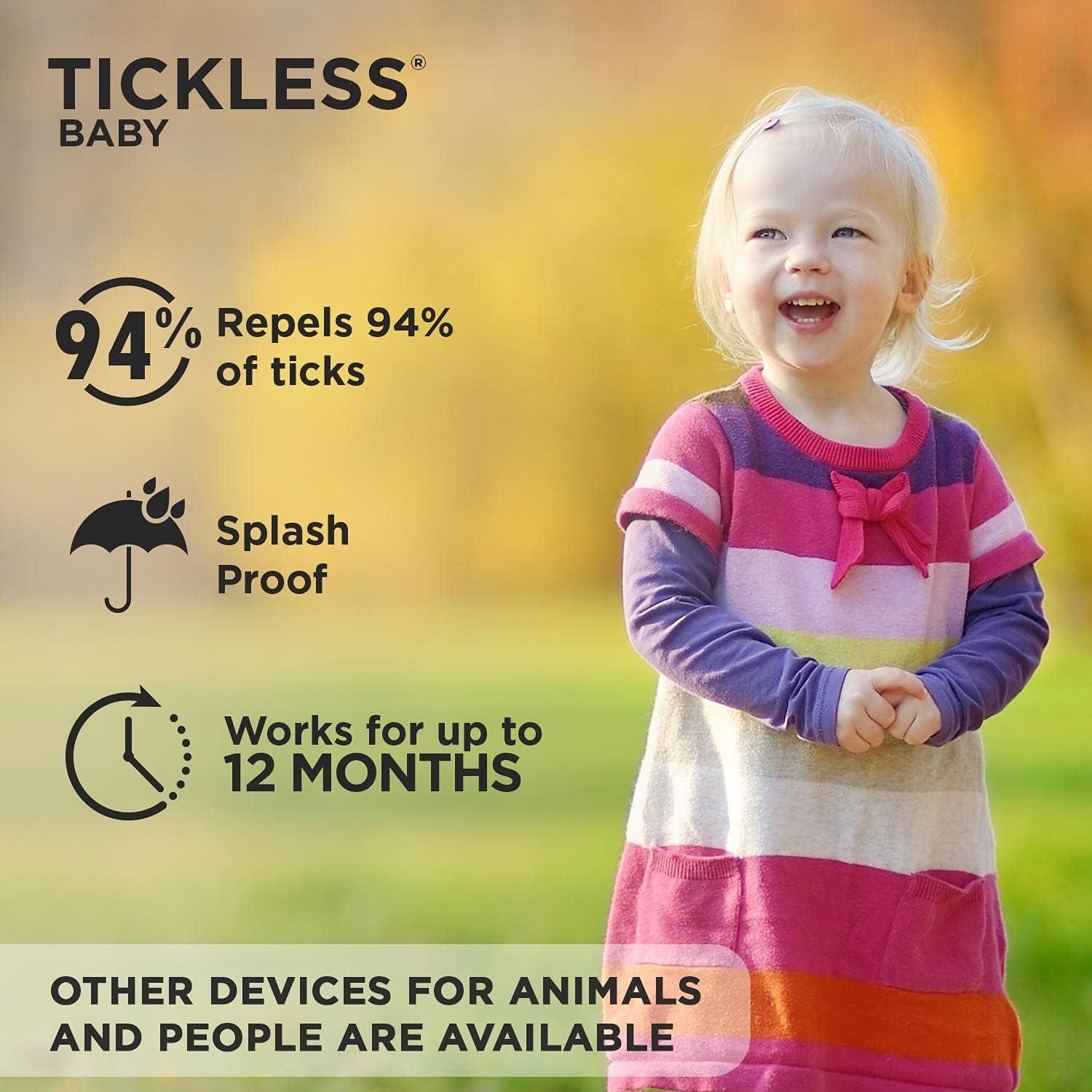Tickless Baby - Chemical-Free Ultrasonic Natural Tick Repellent for ...