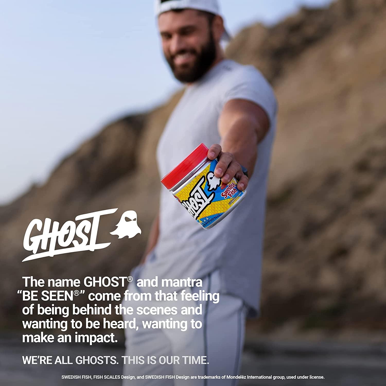 GHOST BCAA Amino Acids Sour Patch Kids Blue Raspberry - 30 Servings ...