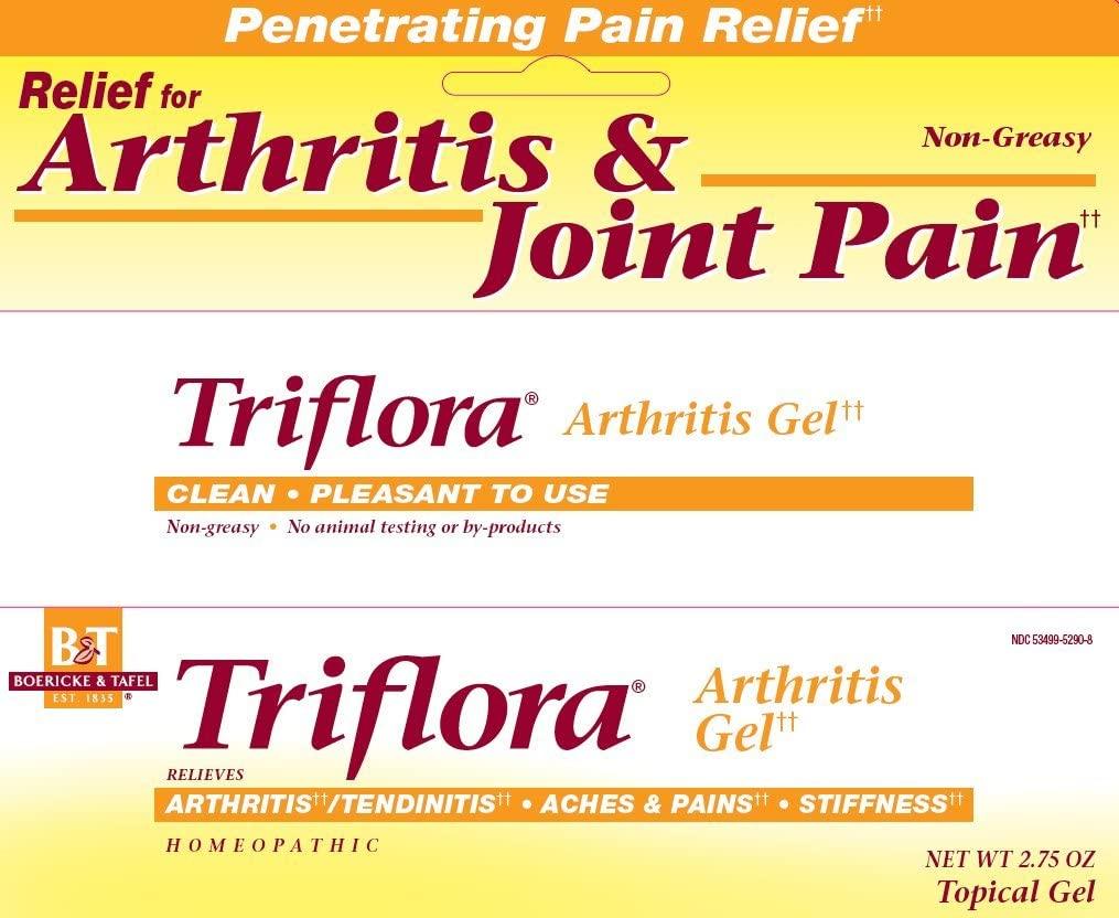 GoSupps.com - Boericke & Tafel Triflora Arthritis Gel 2.75 oz (77 g)