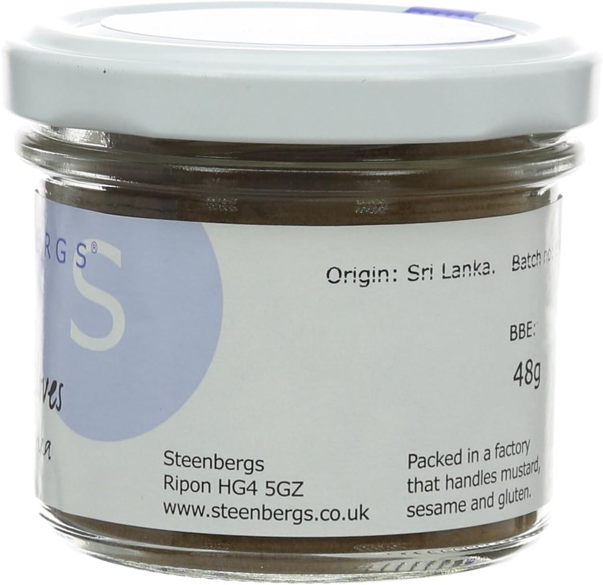 Steenbergs Organic Ground Cloves Powder 48g - Premium Quality Spice for Cooking and Baking | Buy ...