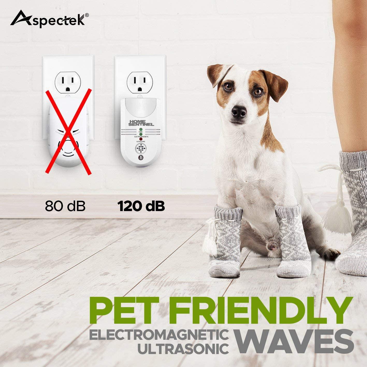 Home Sentinel Ultrasonic Pest Repellent 5-in-1 Indoor Control 2 Pack ...