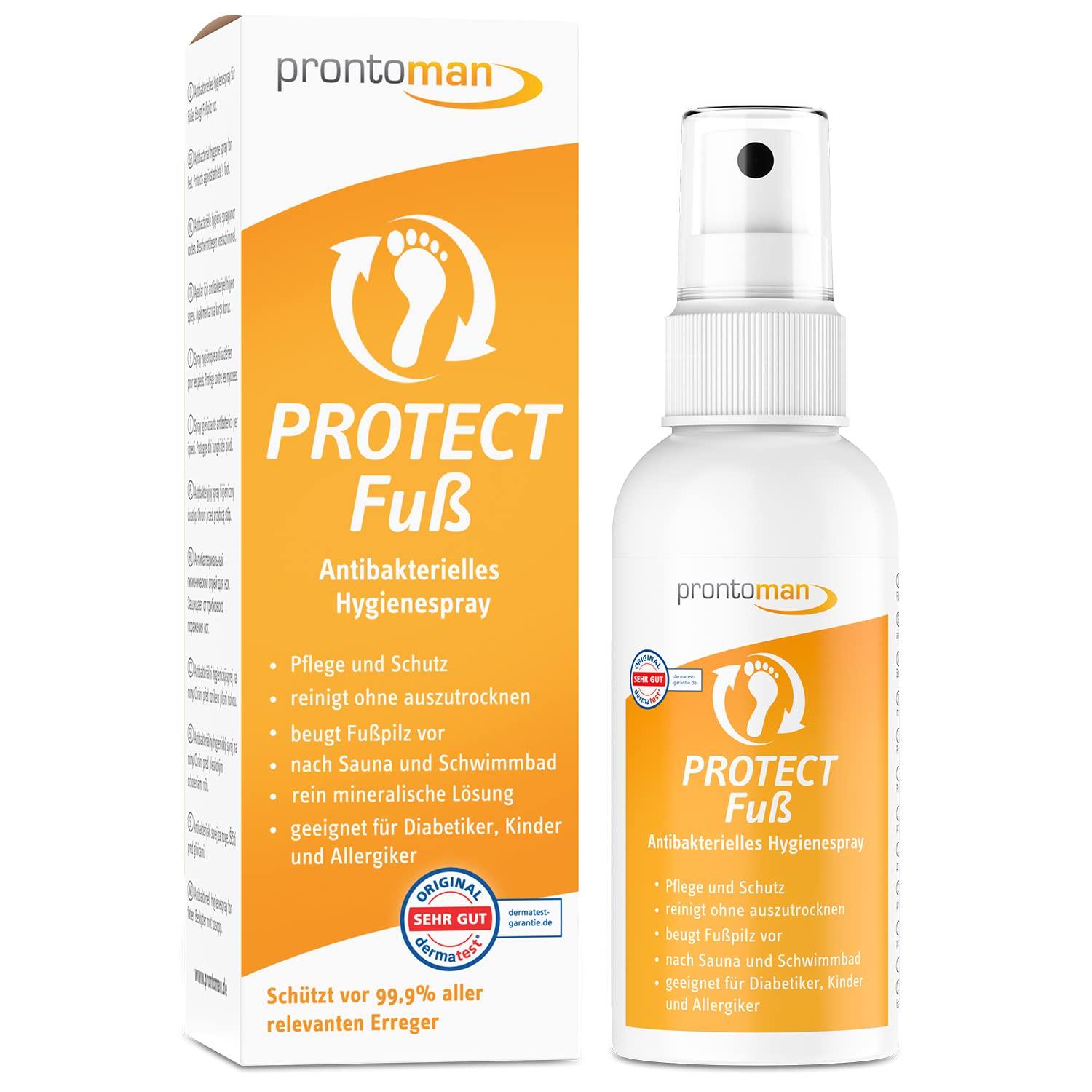 Prontoman PROTECT Foot 75ml - Effective Foot Fungus Prophylaxis ...