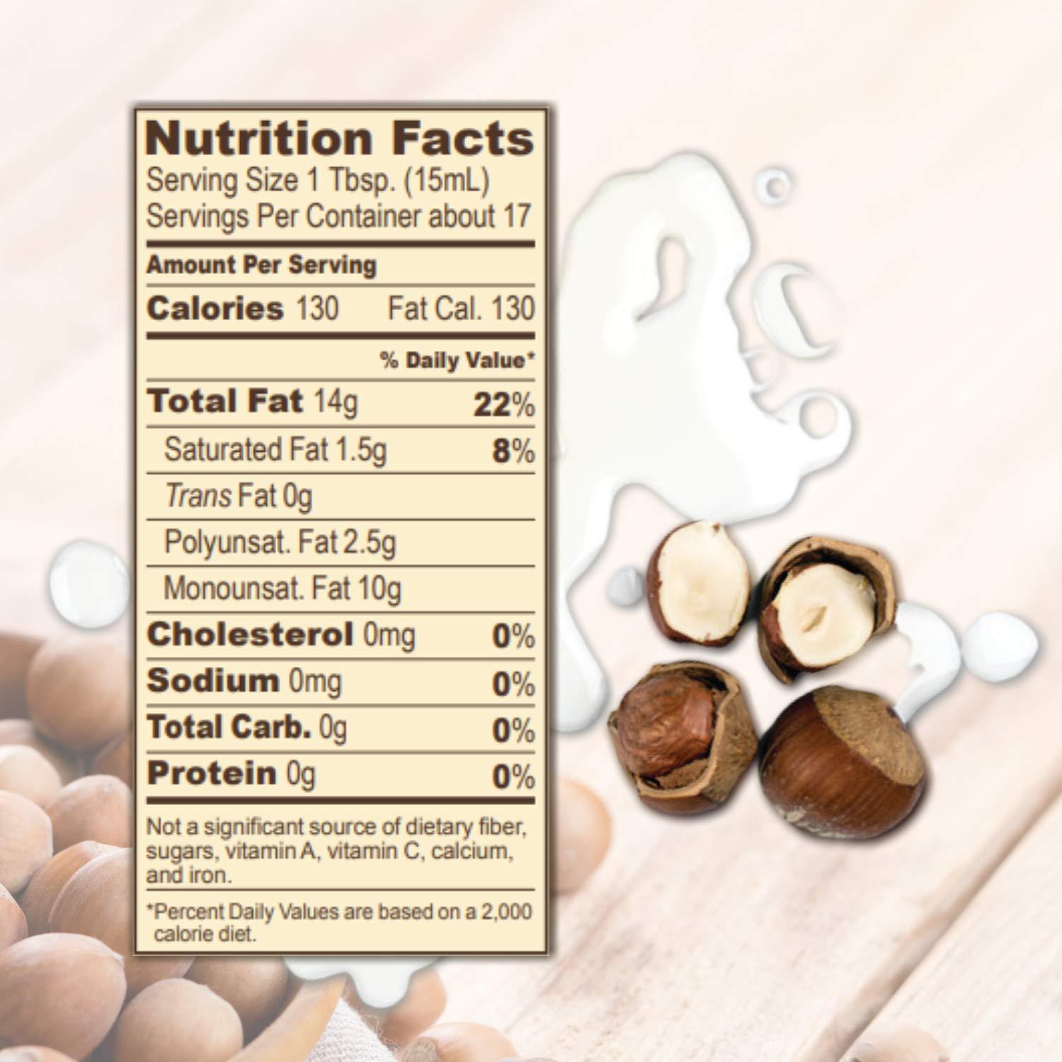 Roland Roasted Hazelnut Oil 8.5oz - Premium Quality Nutty Flavor for ...