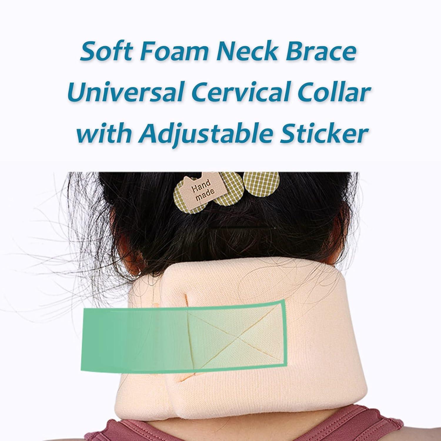 Roll Ruff Soft Foam Universal Neck Collar - Adjustable Support for ...
