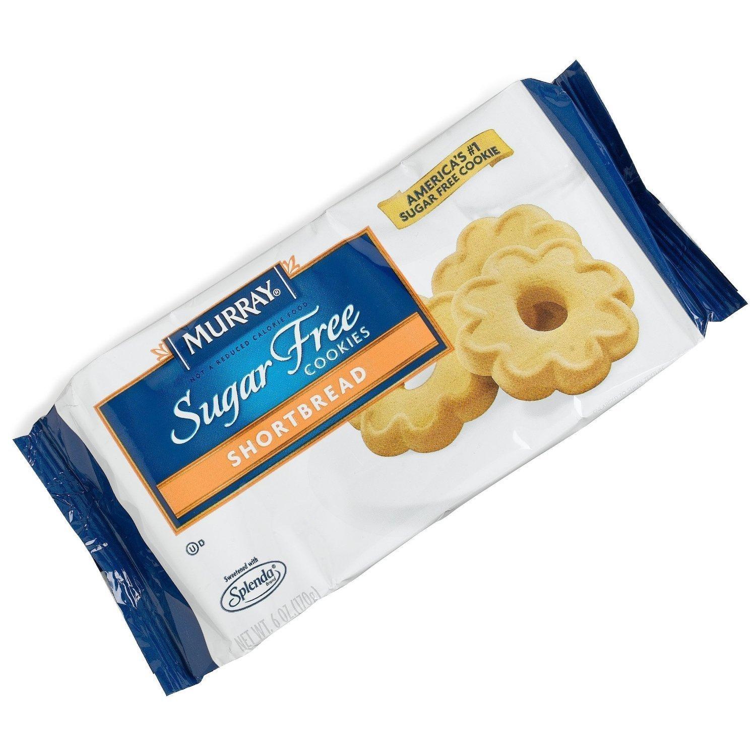 Murray Sugar Free Shortbread Cookies - 6 oz 4-Pack | Delicious Low ...