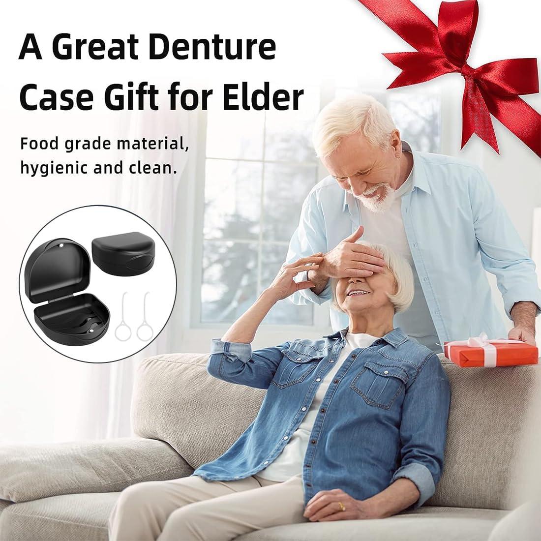 Ingjia 2-Piece Braces & Denture Container Set | Aligners & Tooth Rail ...