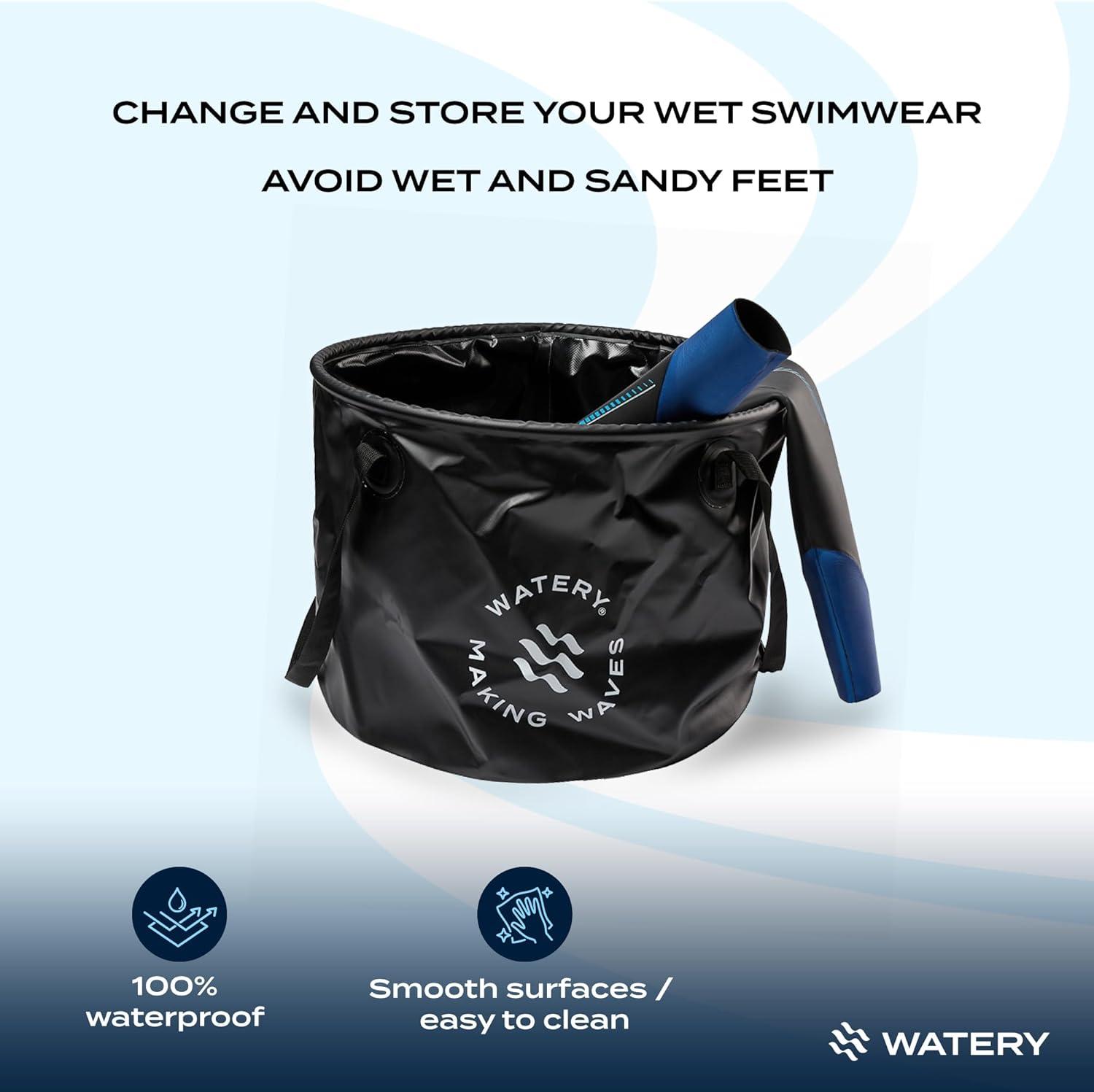 Watery Wetsuit Changing Mat | Waterproof Carry Bag & Dry Bag for ...