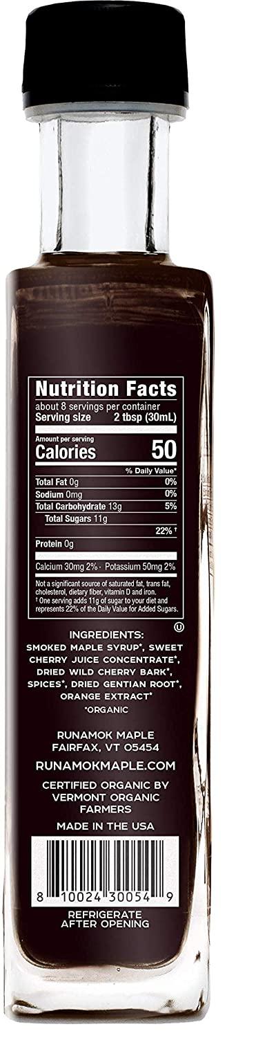 Runamok Maple Organic Smoked Maple Old Fashioned Cocktail Syrup - 8.45 ...