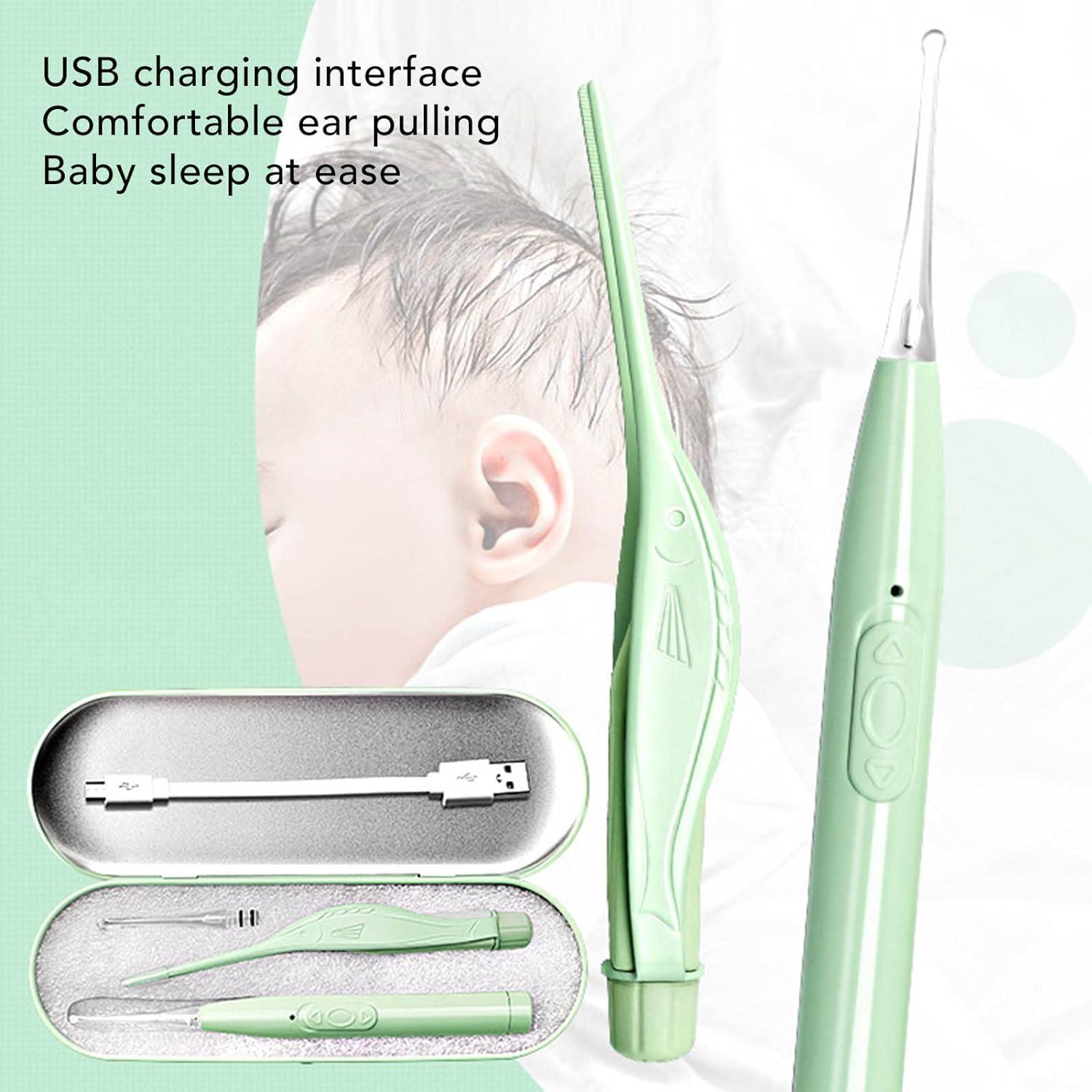 Kids Ear Wax Remover Kit with Flashlight - Gentle Ear Wax Cleaner for ...