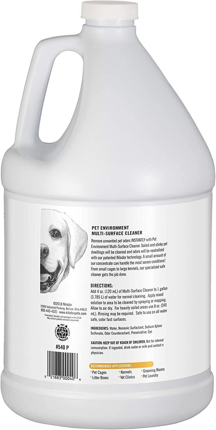 Nilodor Natural Touch All-Purpose Pet Cleaner - 1 Gallon (NM110) | Eco ...