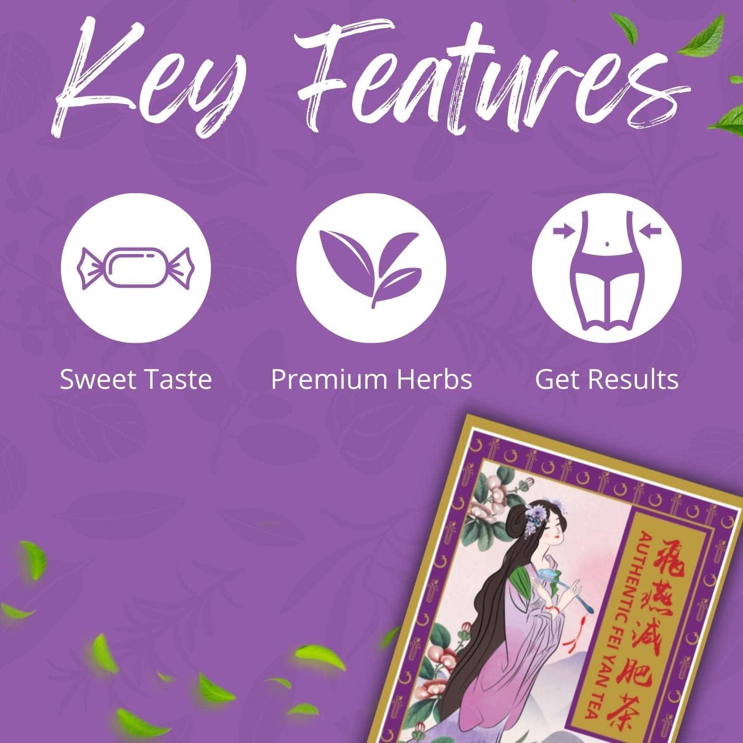 Fei Yan Diet Tea | Authentic FeiYan Herbal Tea for Detox & Slimming ...