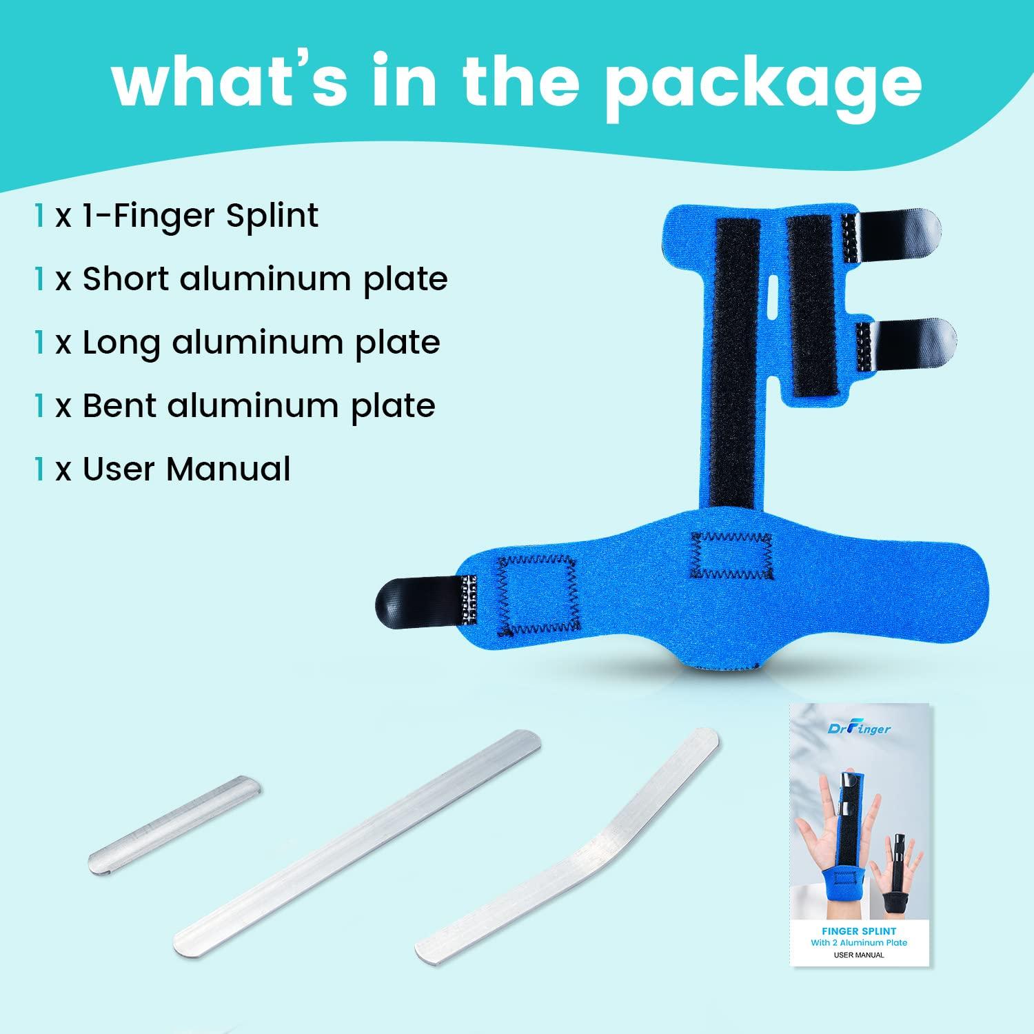 Adjustable Finger Rail Support - Orthosis for Finger Fractures ...