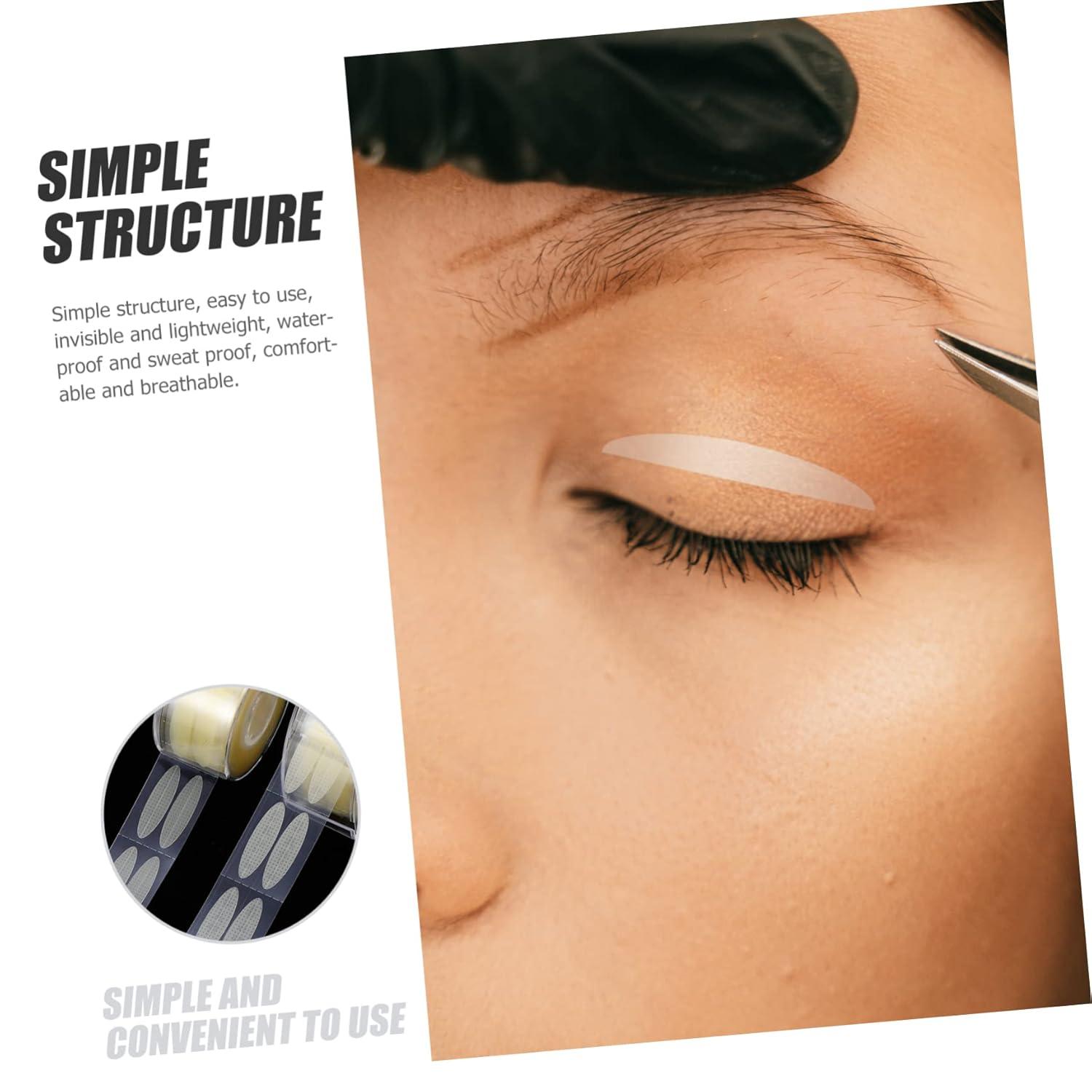 POPETPOP 12 Rolls Double Eyelid Stickers Eye Sticker Invisible Instant ...