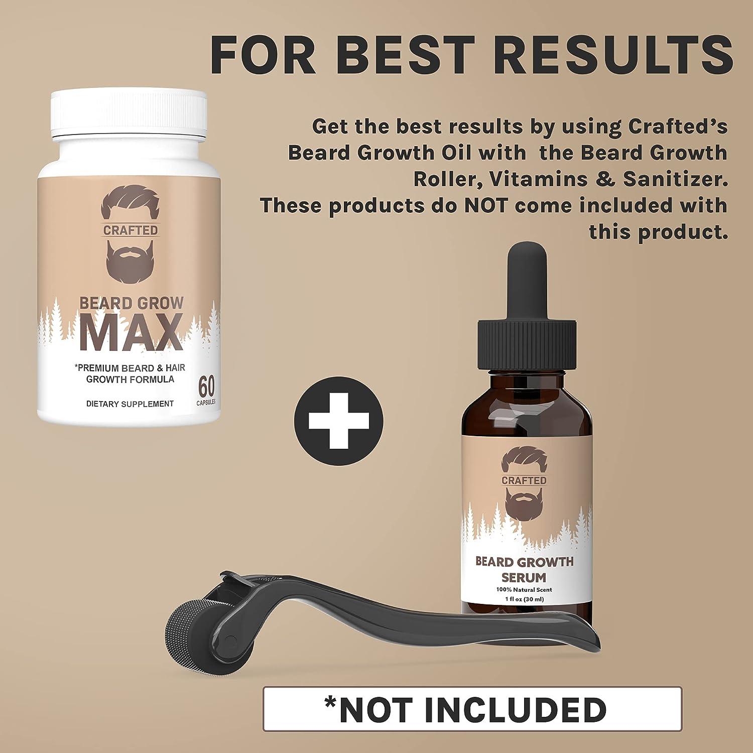 Beard Growth Pills | Beard Growth Vitamins | Beard Growth Supplement ...