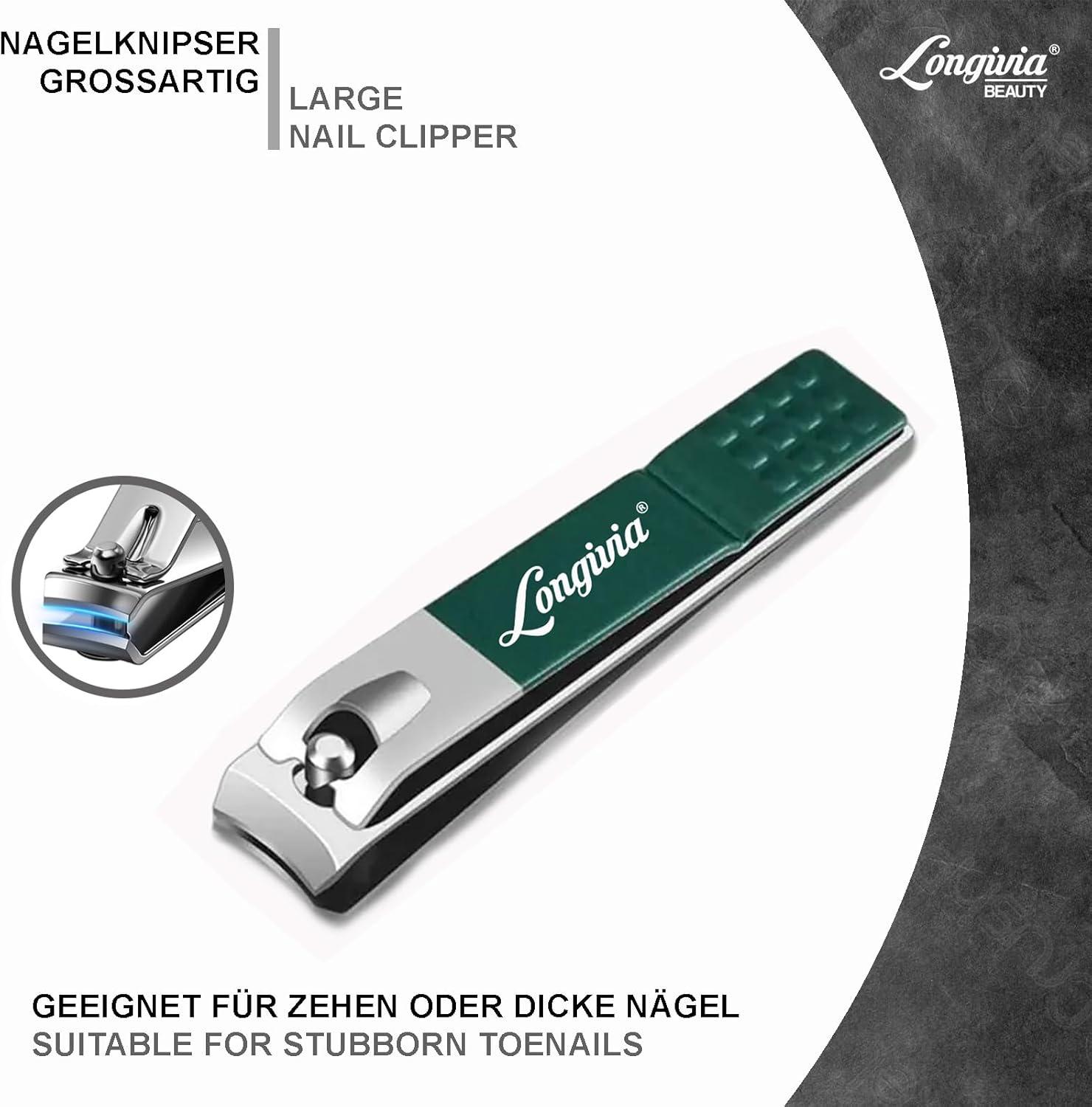 Premium Stainless Steel Nail Snap Set - 3 Pieces Nail Clippers for ...