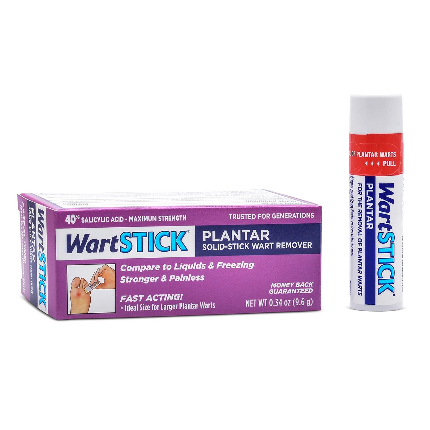 WartStick Plantar Maximum Strength Salicylic Acid Solid-Stick Wart ...