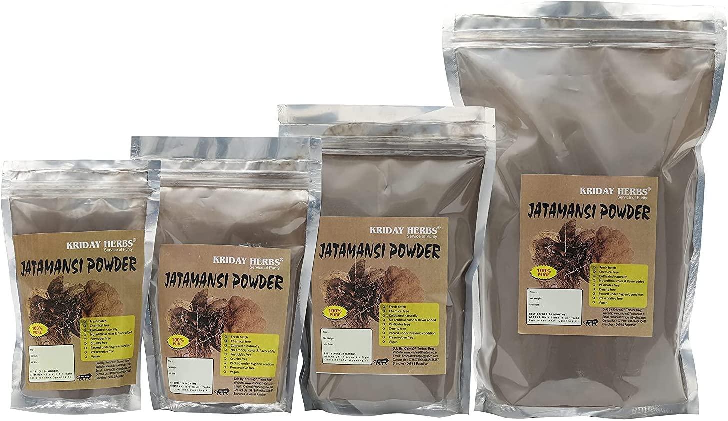 CROW 100% Pure Jatamansi Powder - Natural Spikenard & Musk Root | 1 kg ...