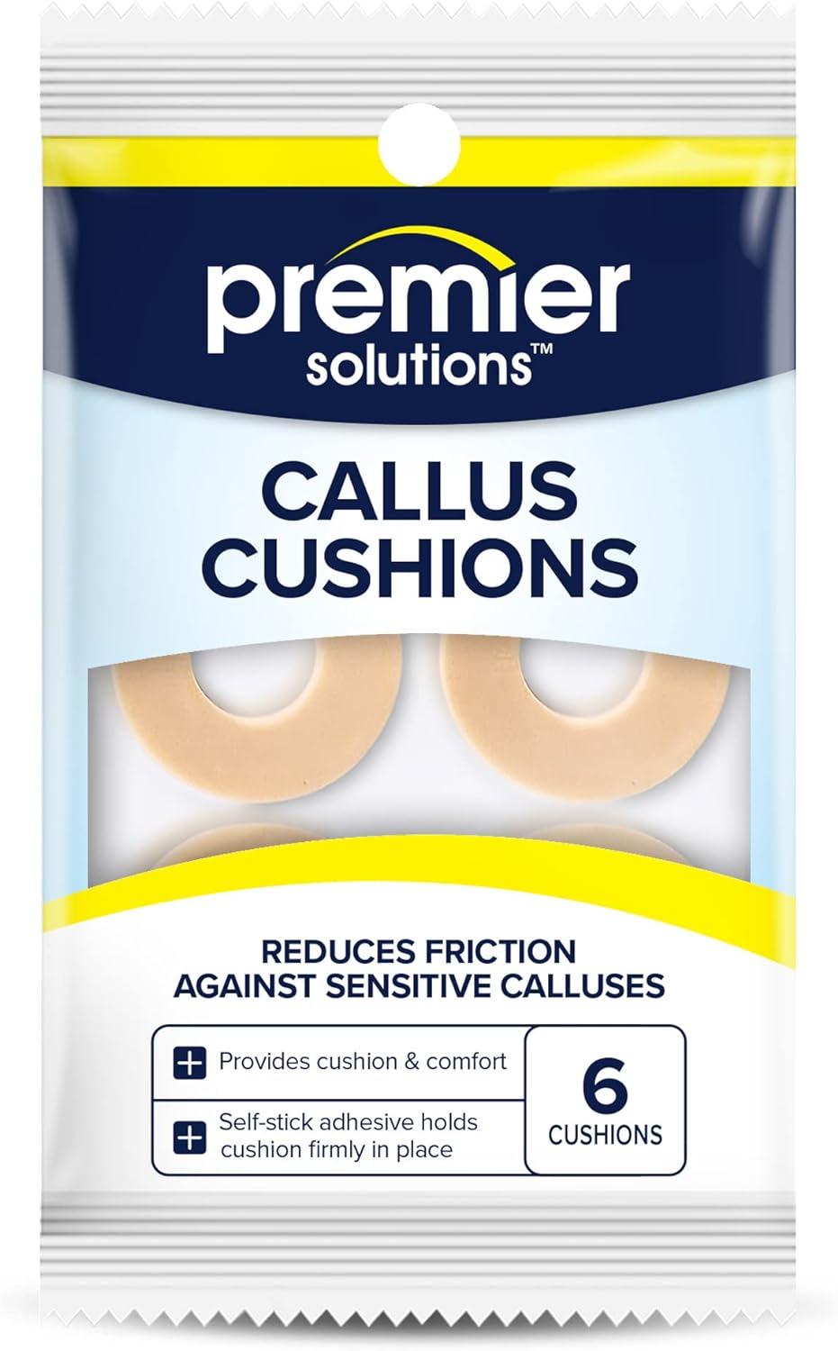 Premier Solutions Callus Cushions Foot and Toe Protection 6 Count ...