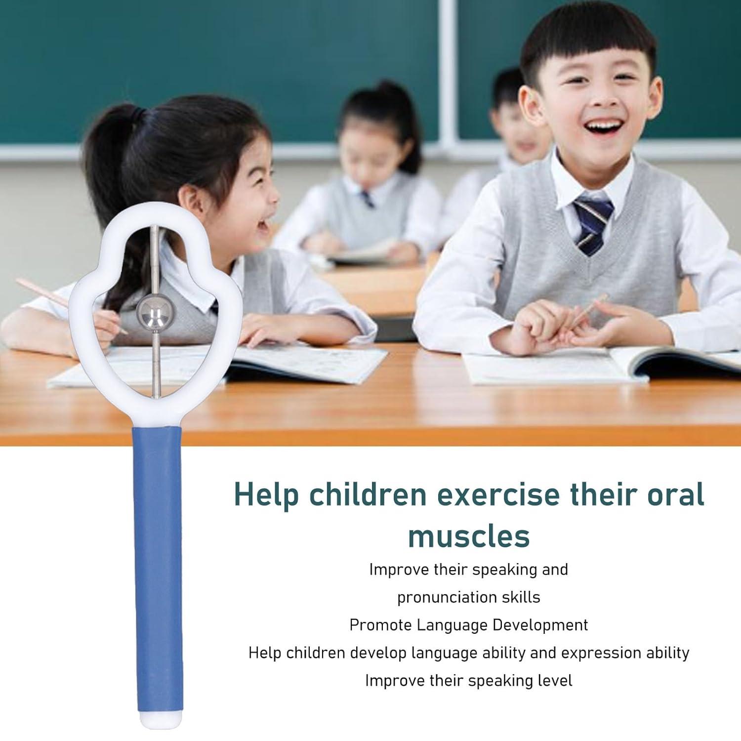 Buy Apraxia Speech Therapy Tools - Blue and White Tongue Tip Exerciser ...