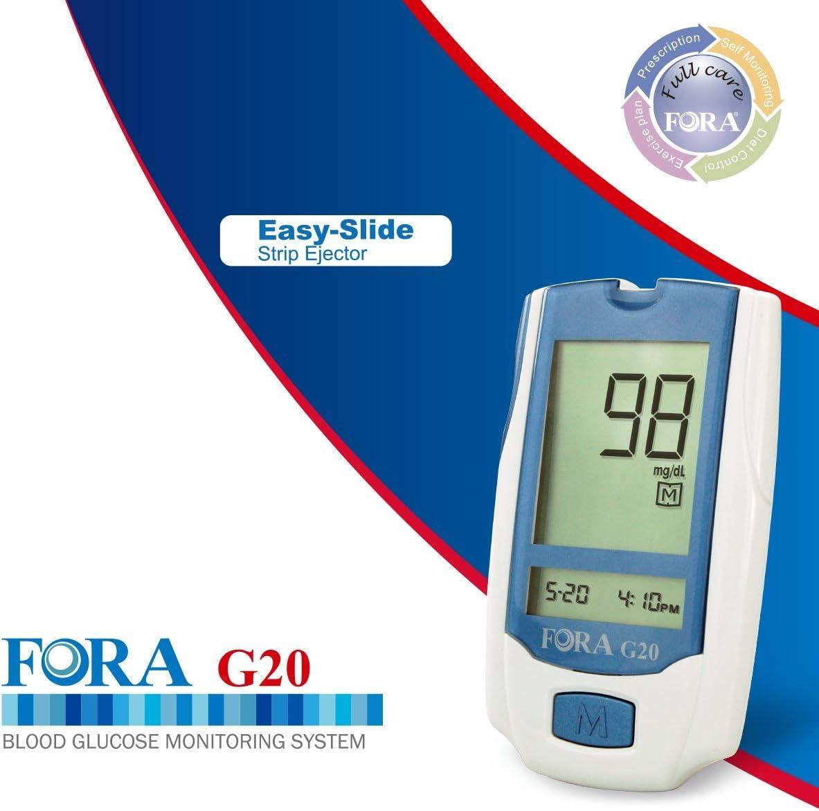 FORA G20 Blood Glucose Meter | Diabetes & Health Monitoring | Buy Now ...