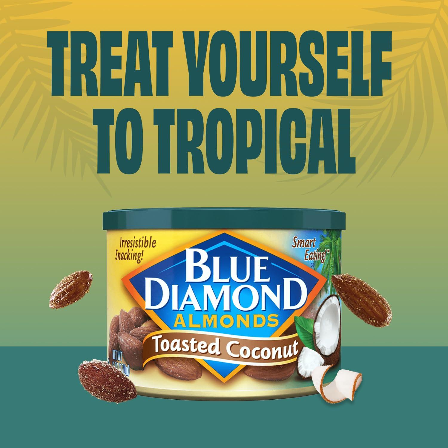 Blue Diamond Almonds Toasted Coconut - 6oz | Delicious & Nutritious ...