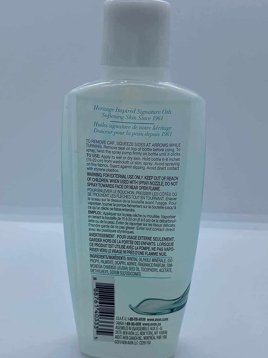 AVON Skin So Soft Original Bath Oil 5-oz - Hydrating and Nourishing ...