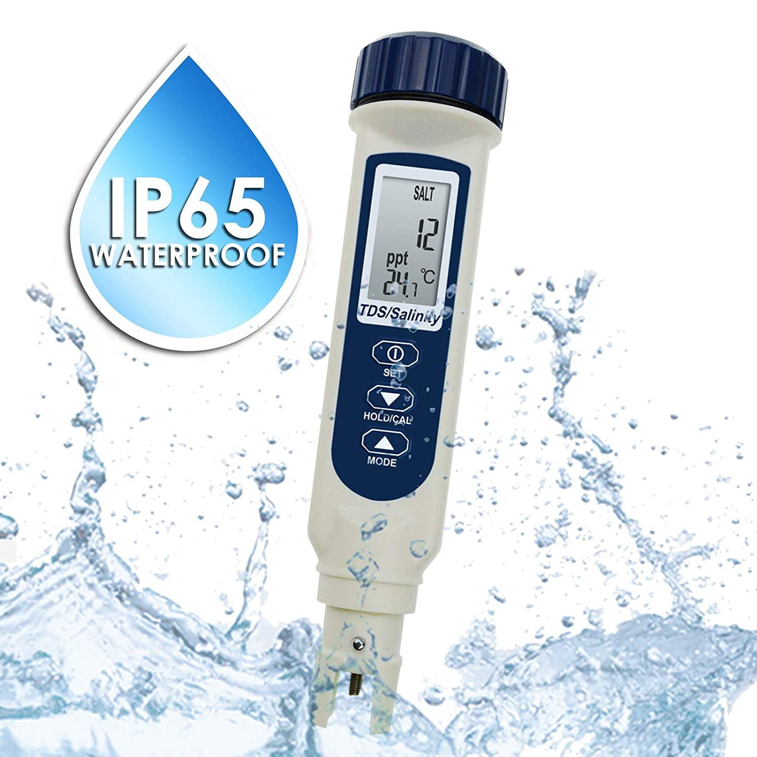 Portable Digital 3-in-1 Water Quality Meter - High Accuracy TDS ...
