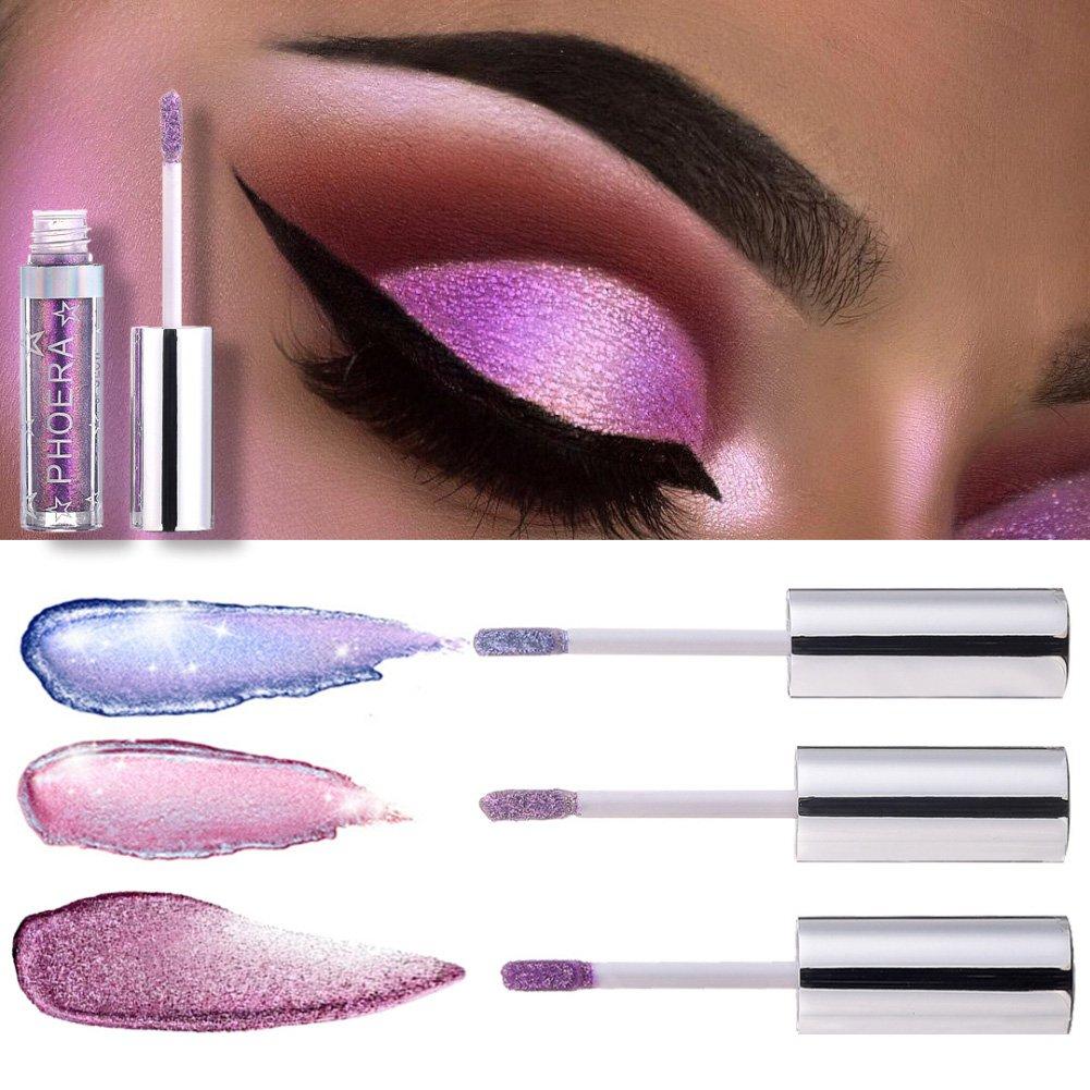 Glitter Eyeshadow Makeup Set - Shimmering Liquid Sparkle for Long ...