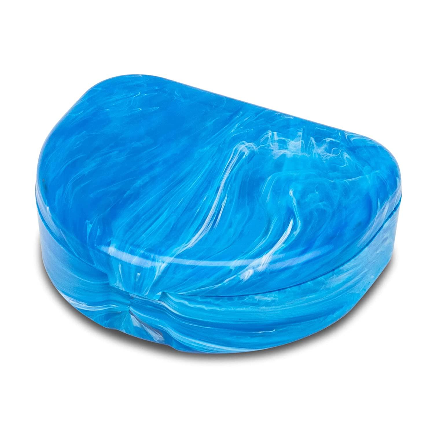 Marble Retainer Cases with Labels (3 Pack) - Blue | Buy Now with ...