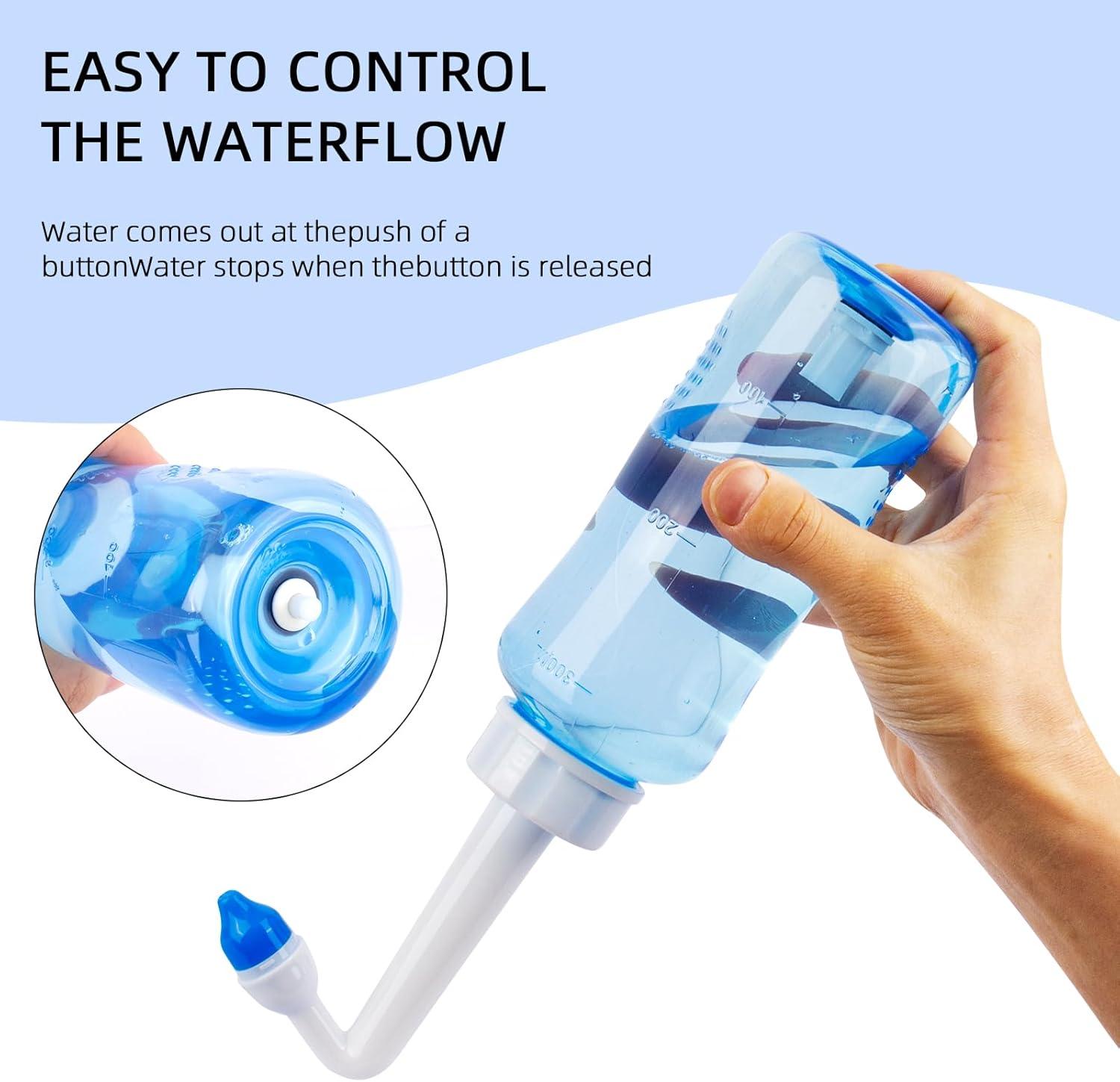 Buy Nasal Shower Set - 300ml Nasal Douche for Adults & Kids | Effective ...