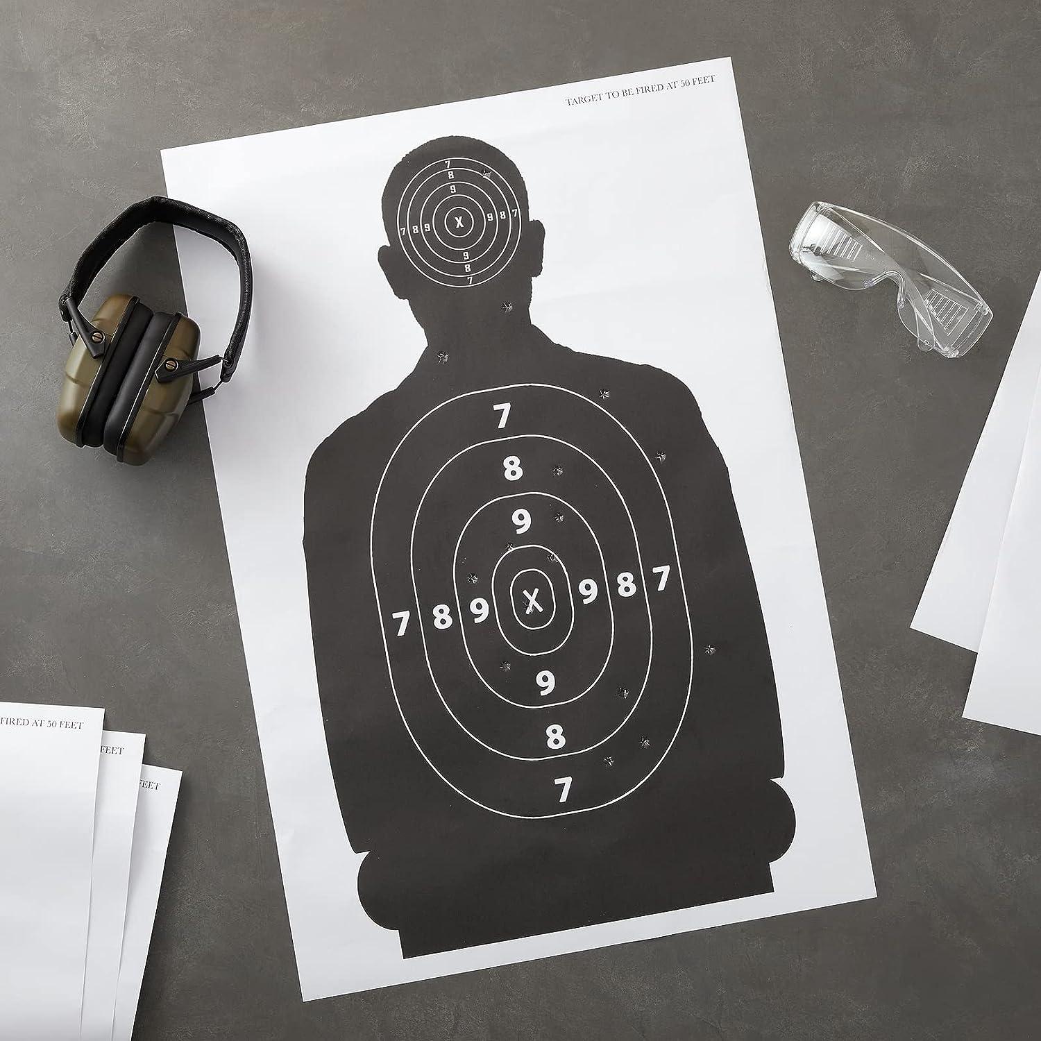 Human Shooting Targets To Print