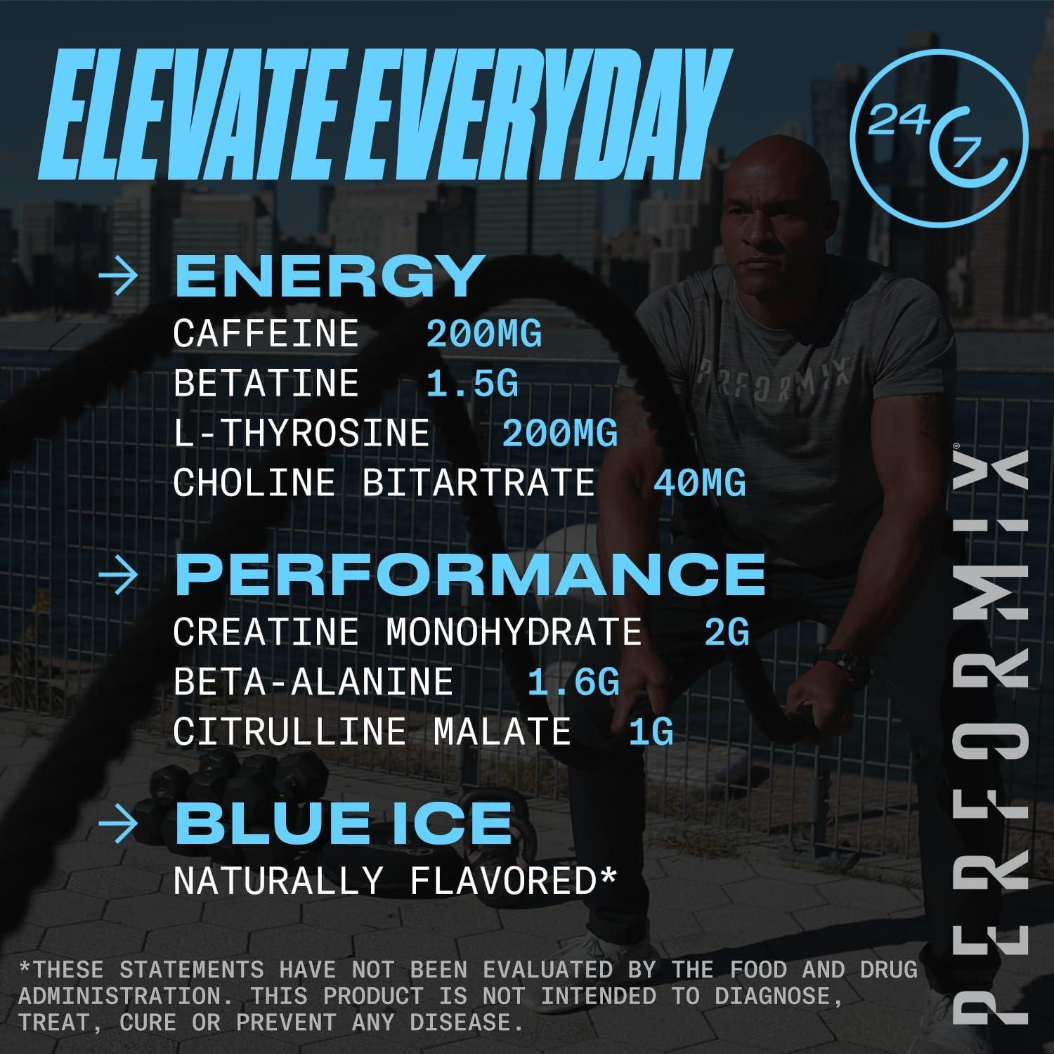 Performix ION Pre-Workout Powder - Explosive Energy, Enhanced Focus ...