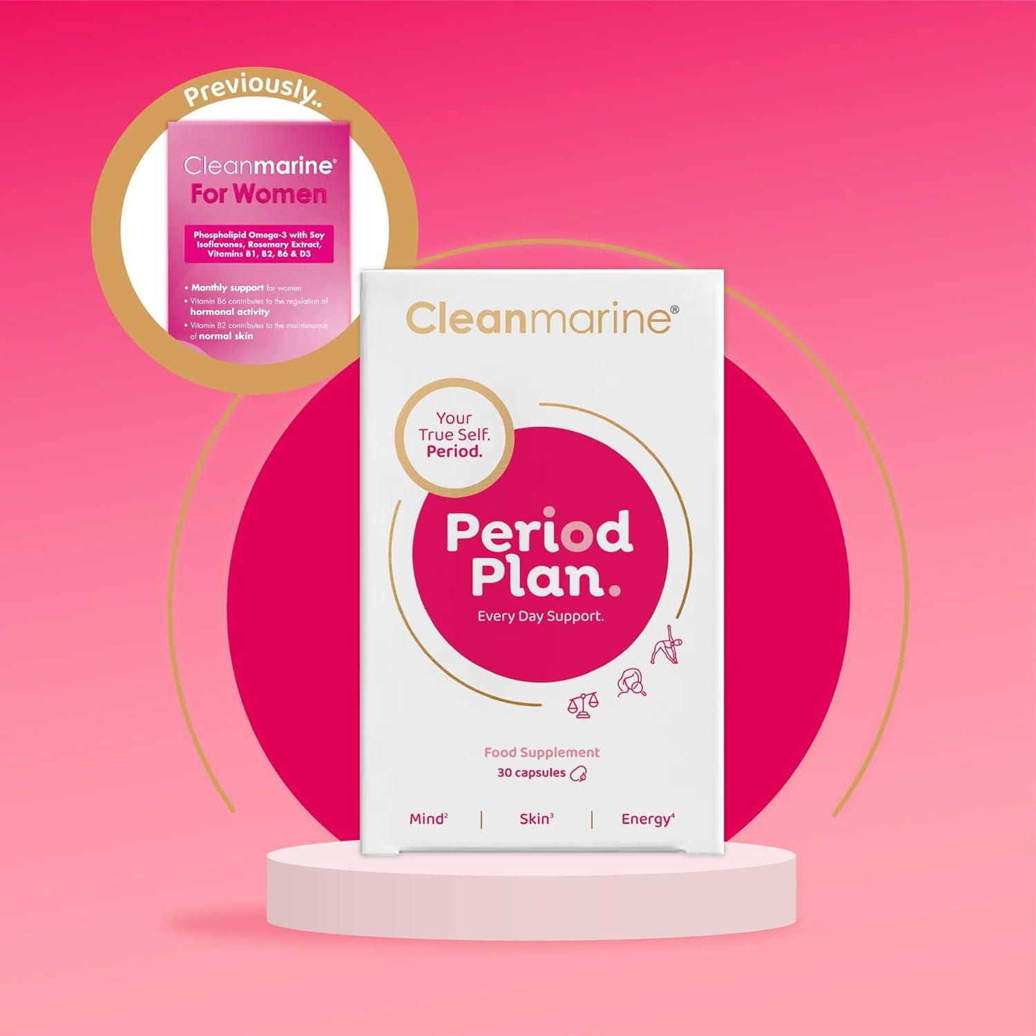 Cleanmarine Menomin Menopause Support: Highly Absorbable Omega 3 with ...