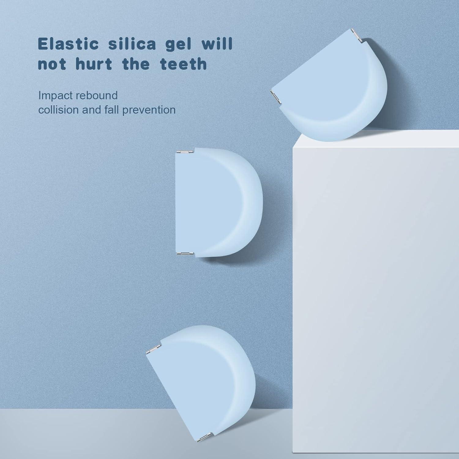 Buwico Silicone Retainer Case - Blue | Mouthguard, Invisalign, Night ...