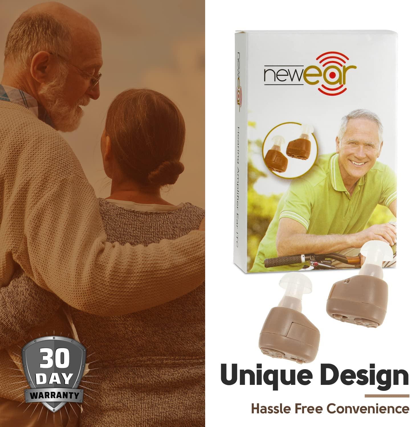 MEDca Hearing Amplifier Ear ITC (Pair) - Boost Sound Quality and ...